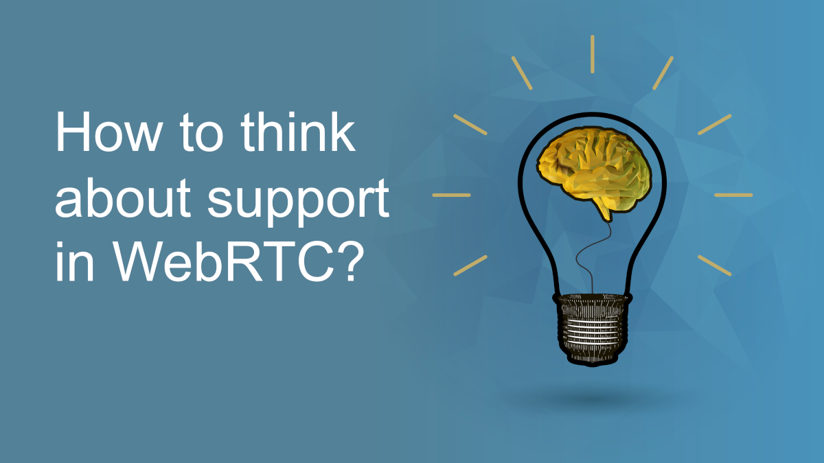 With WebRTC, don't expect Google to be your personal outsourcing vendor ... With WebRTC, don't expect Google to be your personal outsourcing vendor ...